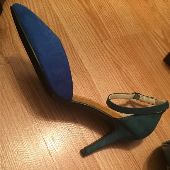 Ashley Stewart | Shoes | Color Block High Heel Shoe | Poshmark